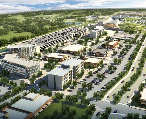 Valley Ranch Town Center Shopping Retail Groceries Near Kingwood,TX